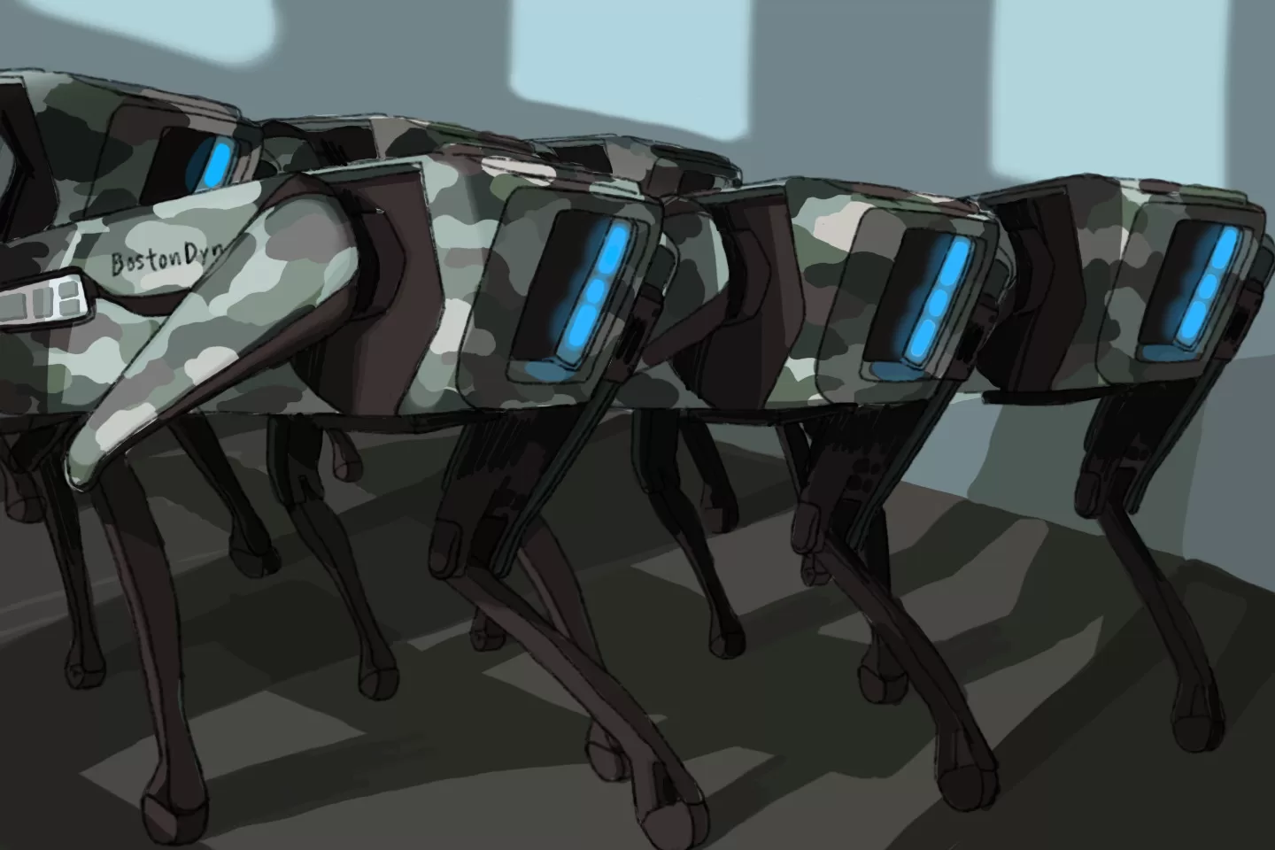 Silicon dogs of war - The Strand